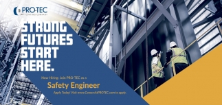 Strong Futures Start Here., PRO-TEC Coating Company, Findlay, OH